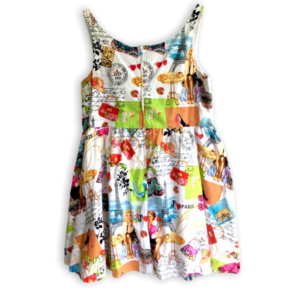 Retrolicious | Dresses | Retrolicious Paris Travel Shopping Pinup Dress ...